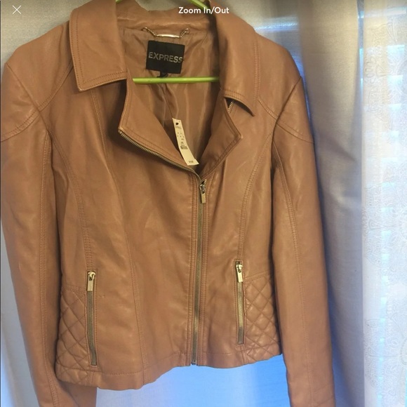 Express | Jackets & Coats | Express Faux Leather Jacket | Poshmark